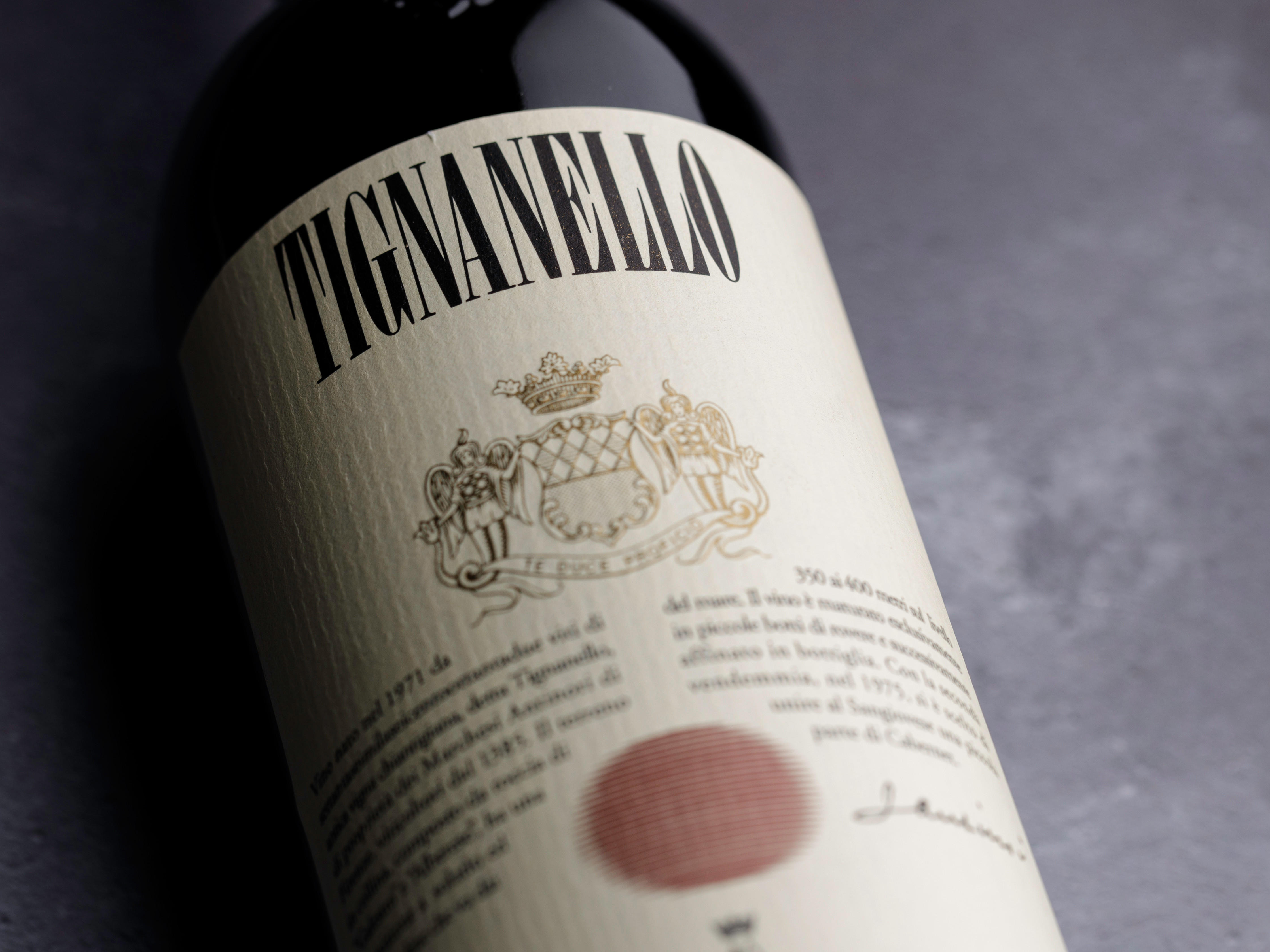 Tignanello: leaving an impression