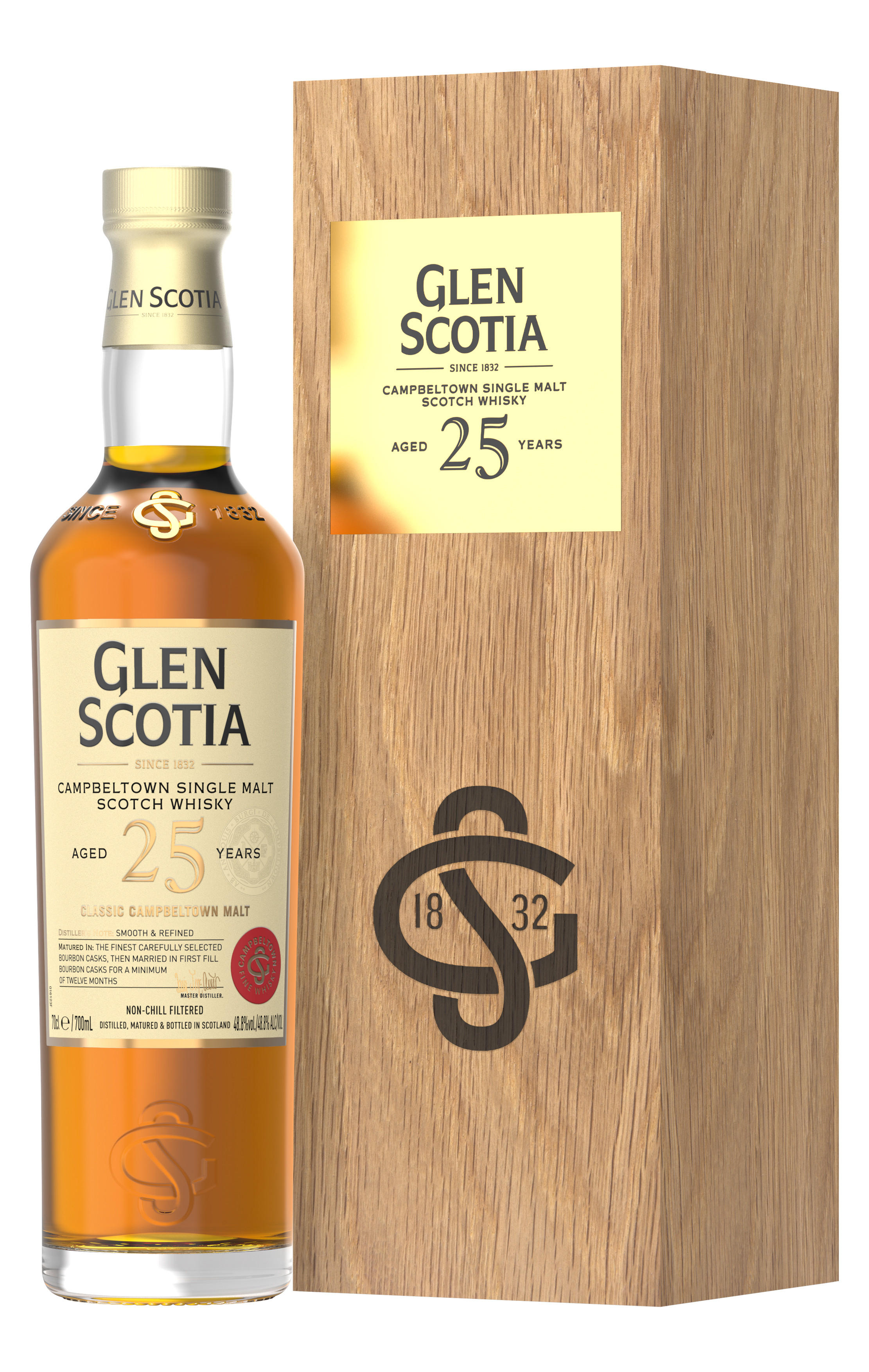 Buy Glen Scotia, 25-Year-Old, Campbeltown, Single Malt Scotch Whisky ...