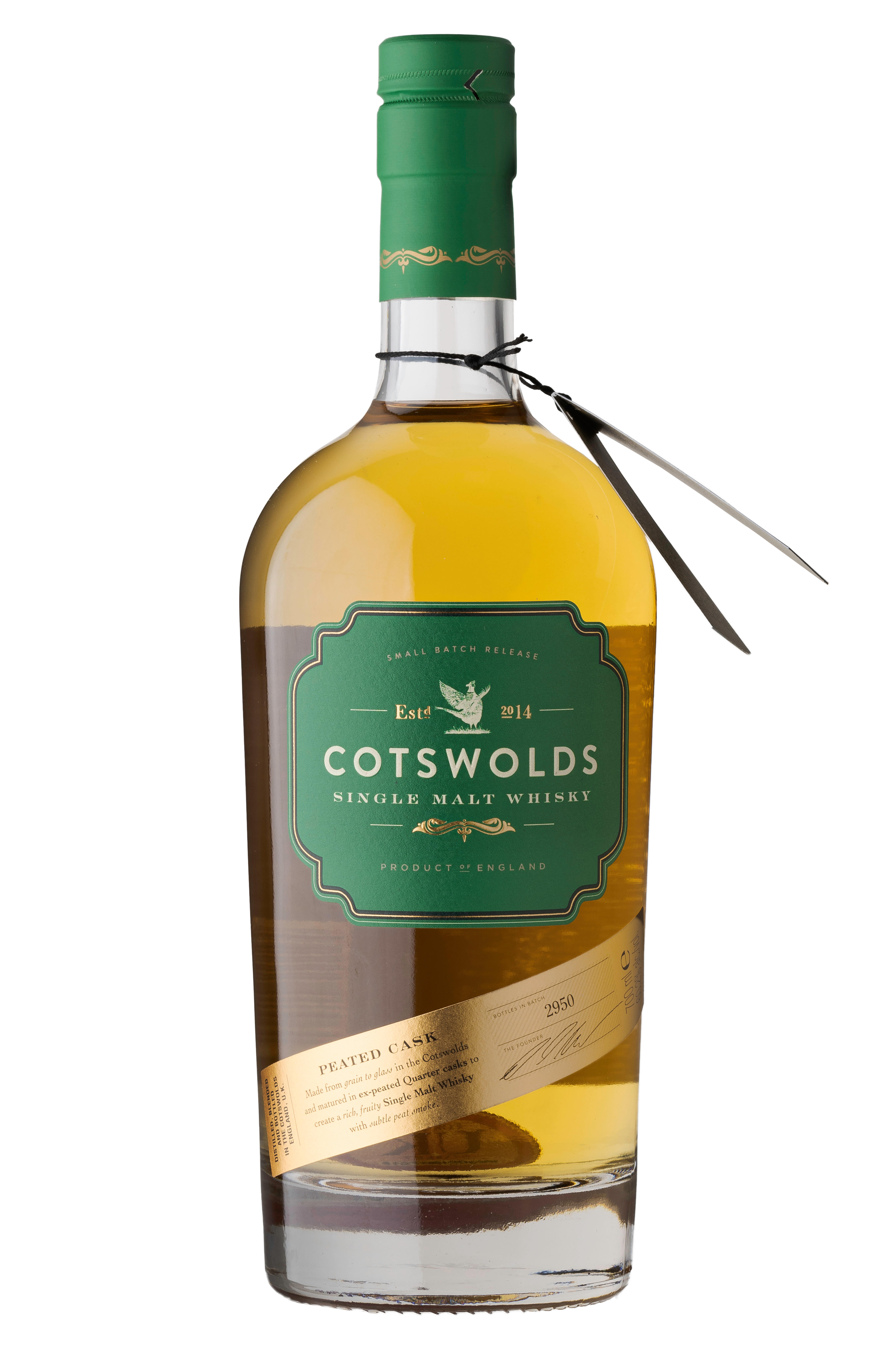 Buy The Cotswolds Distillery, Peated Cask, Single Malt Whisky, England ...