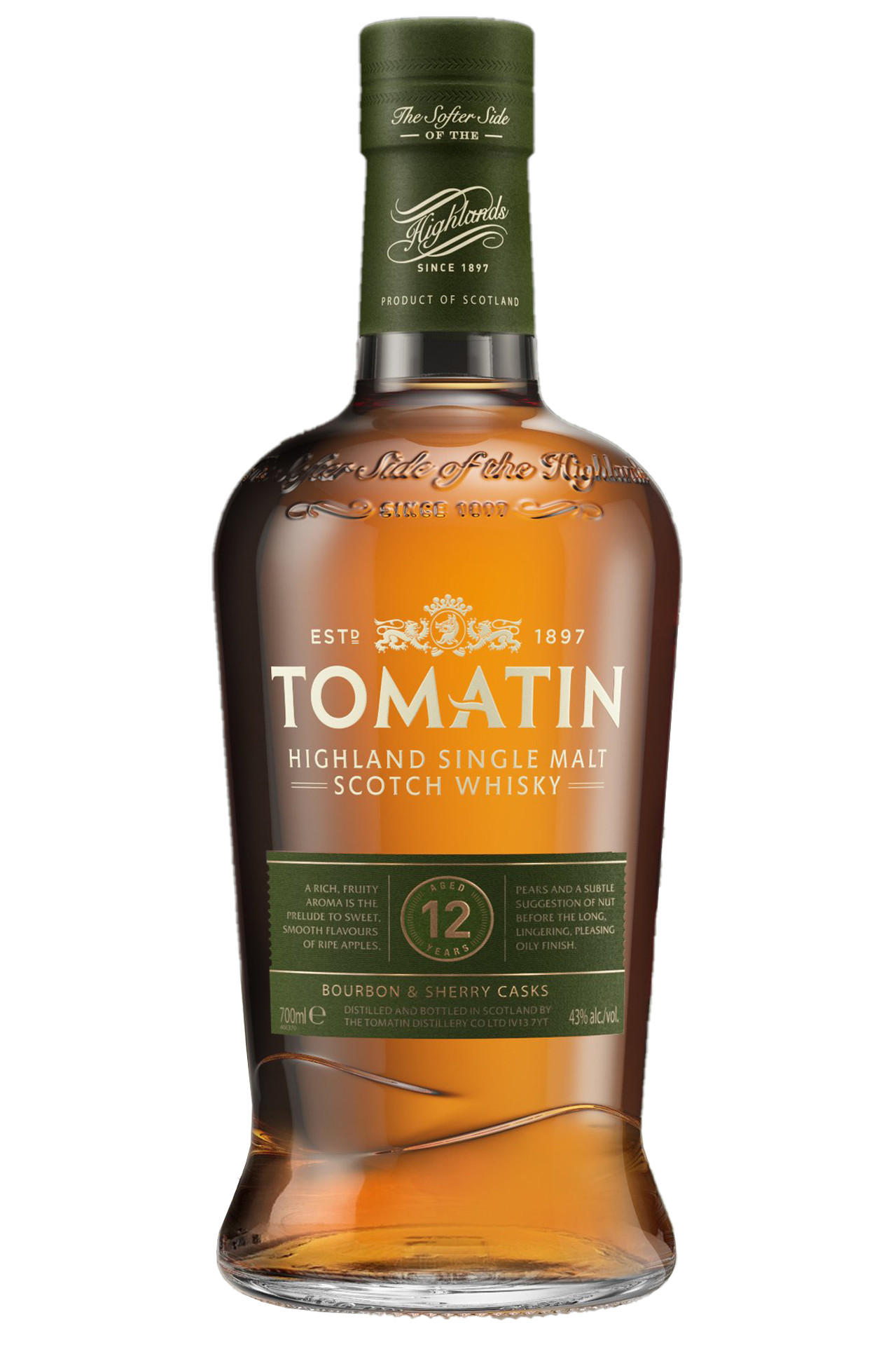Buy Tomatin, Bourbon & Sherry Casks, 12-Year-Old, Highland, Single Malt ...