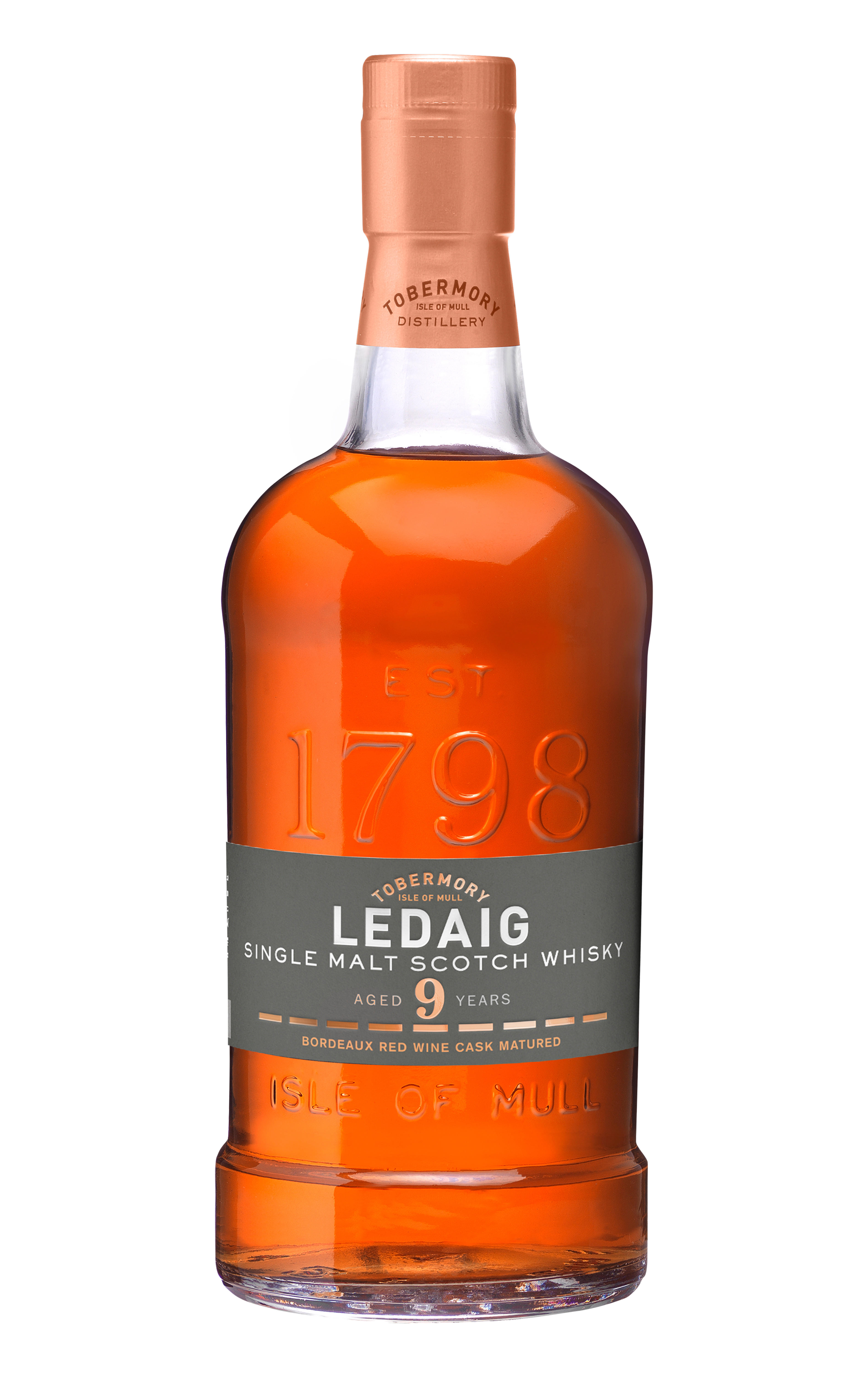 Buy Ledaig, Bordeaux Red Wine Cask, 9-Year-Old, Isle of Mull, Single ...