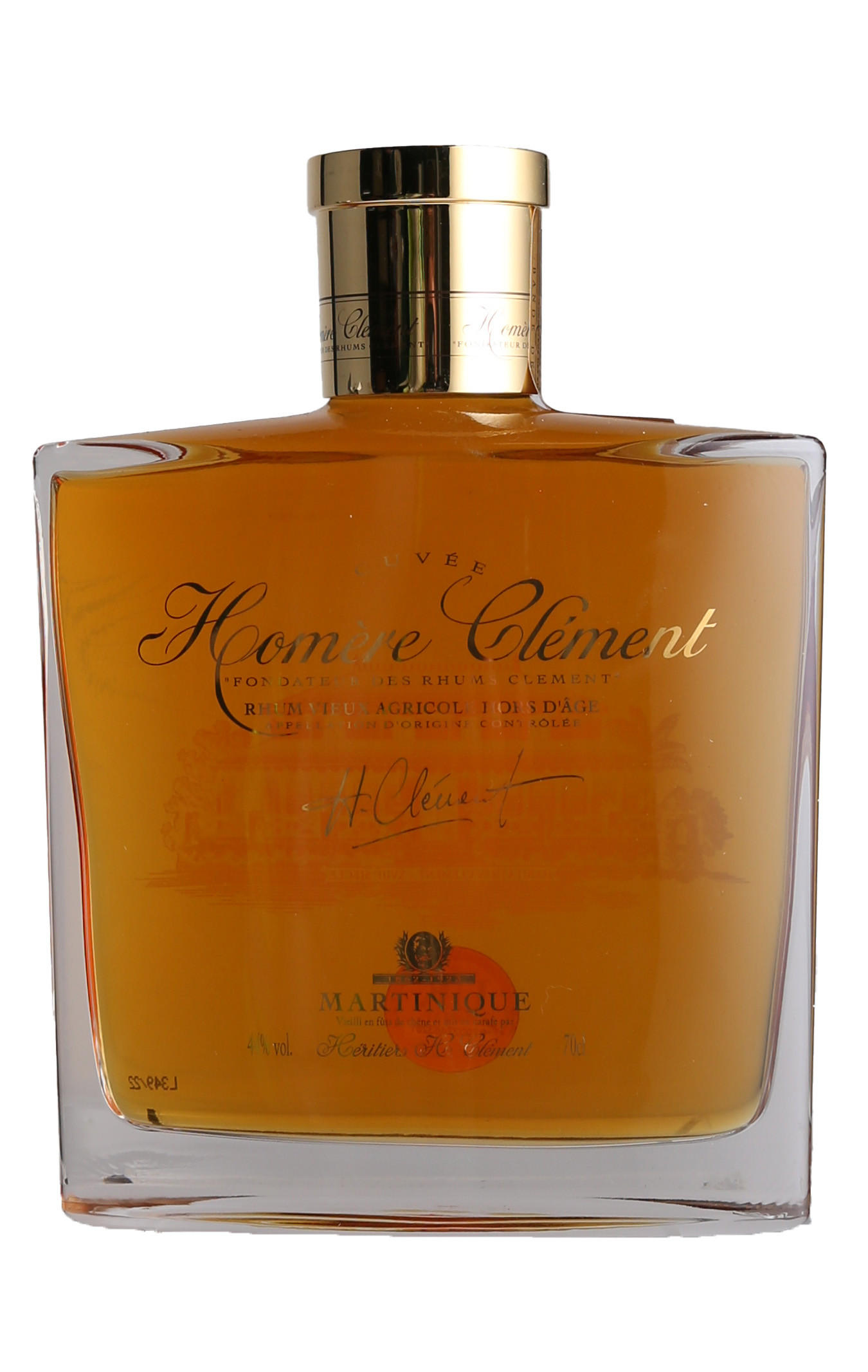 Buy Clément, Cuvée Homère Clément, Martinique, Rum (44%) 10008243106 ...