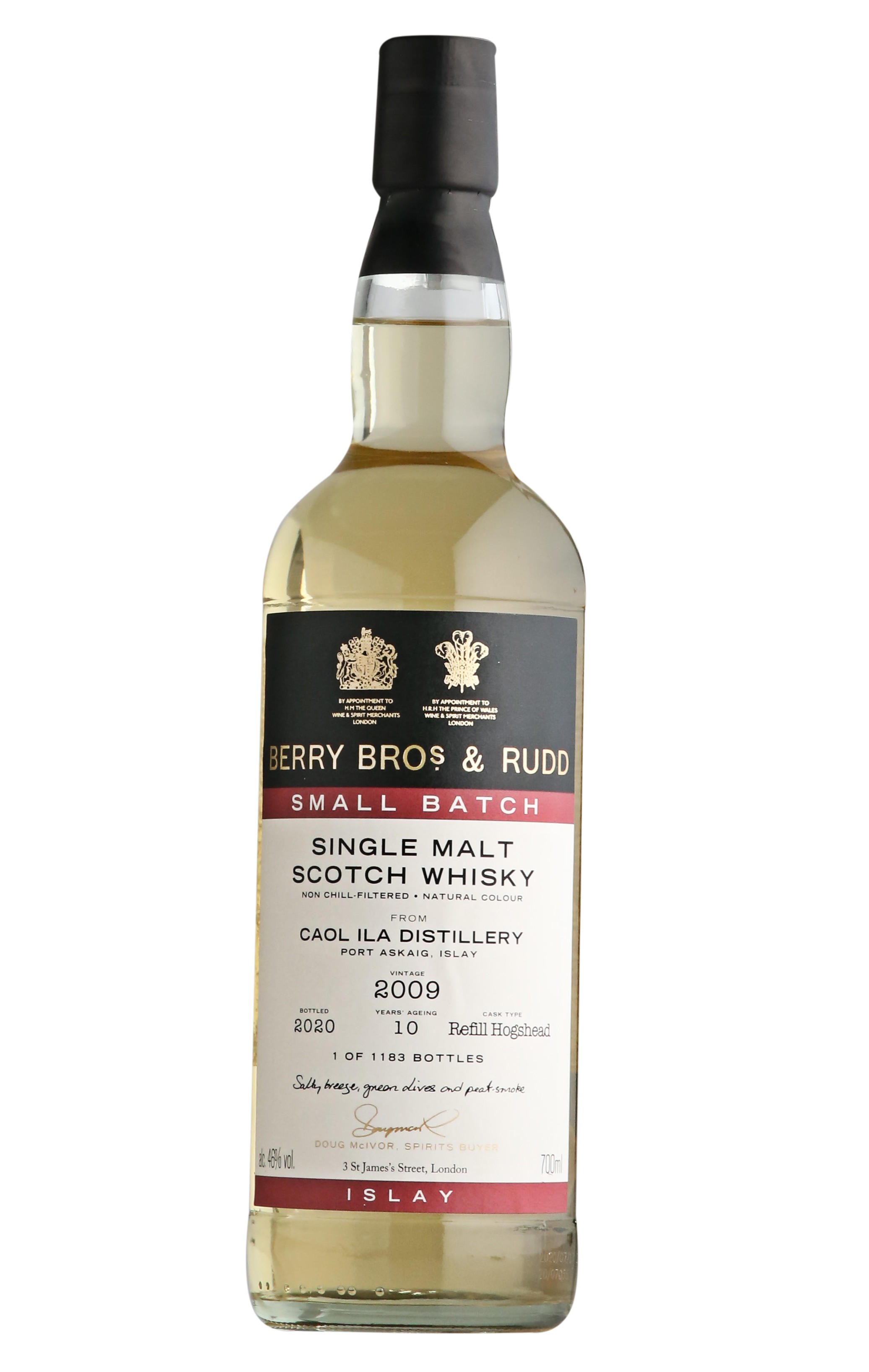 Buy 2009 Berry Bros. & Rudd Caol Ila, Small Batch, Islay, Single Malt ...