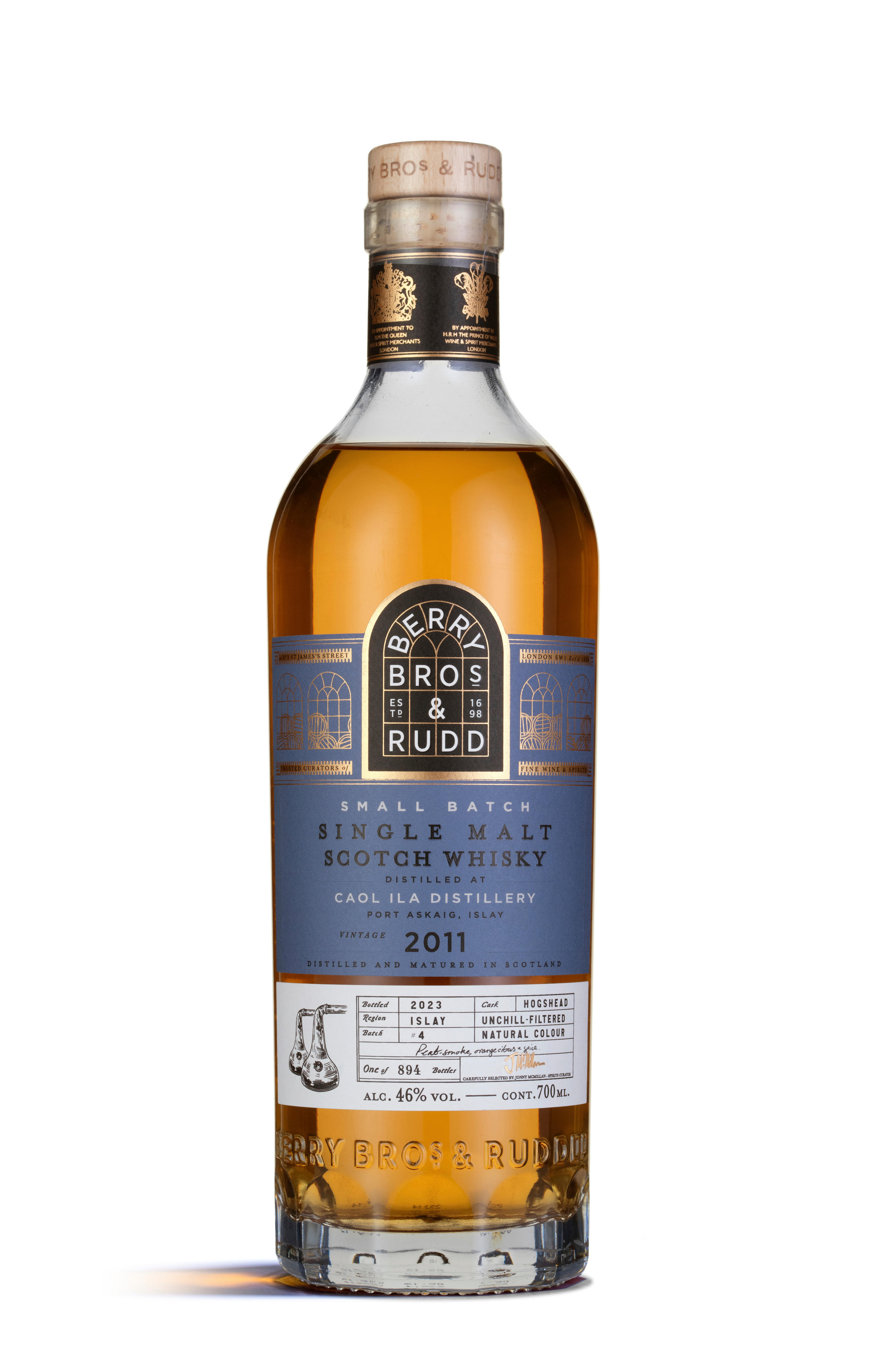 Buy 2011 Berry Bros. & Rudd Caol Ila, Small Batch, Cask Ref. 312196 ...