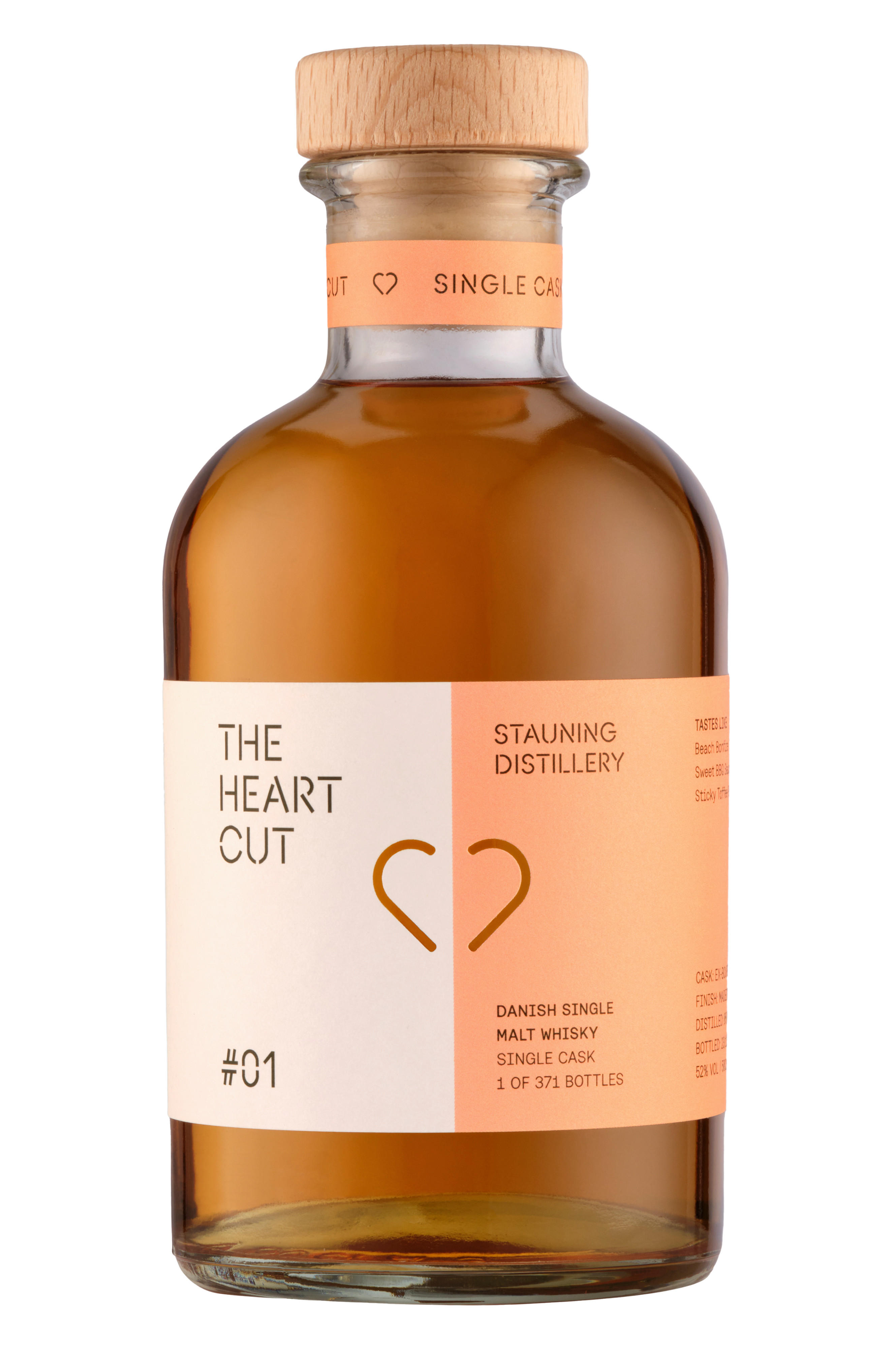 Buy 2017 The Heart Cut, Stauning, No. 1, Madeira Cask Finish, Single ...