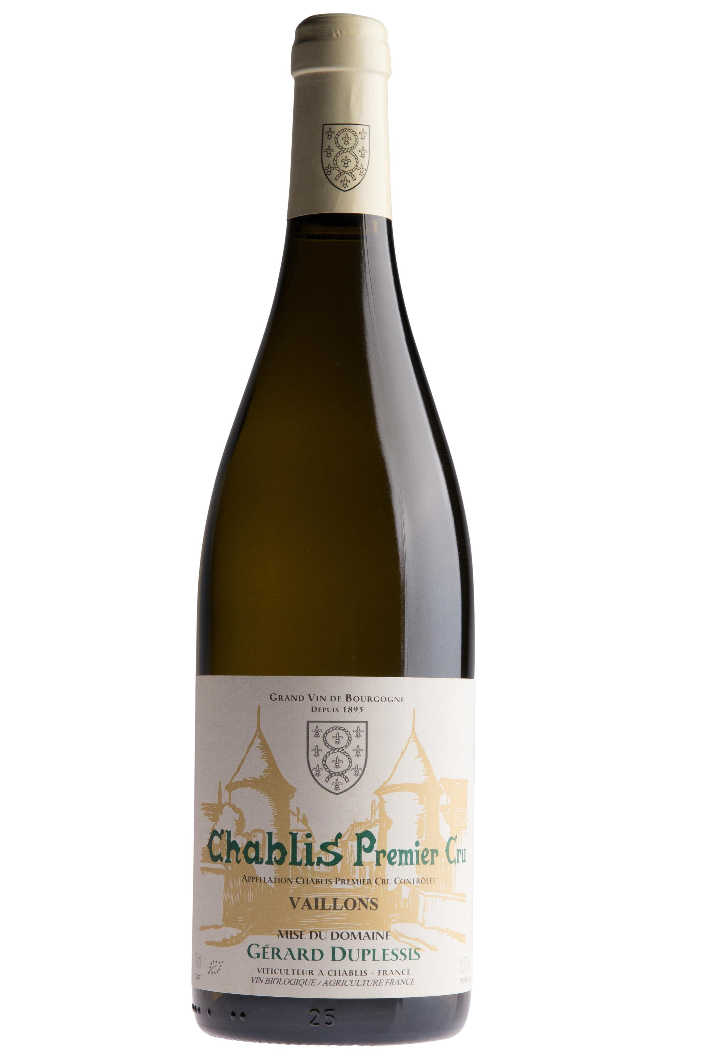 Buy 2019 Chablis, Vaillons, 1er Cru, Domaine Gérard Duplessis, Burgundy ...