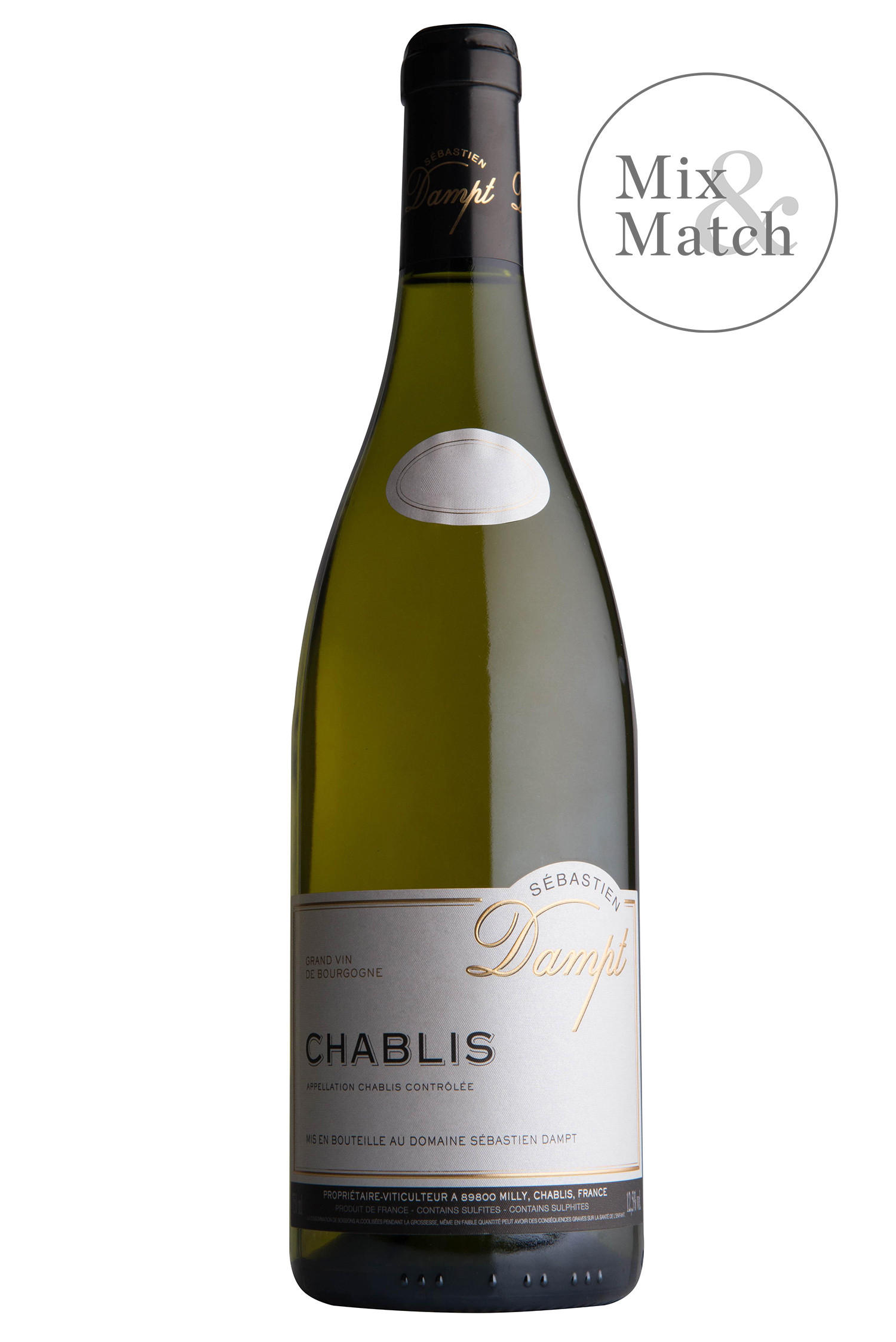 Buy 2019 Chablis, Les Lys, 1er Cru, Domaine Sébastien Dampt, Burgundy ...