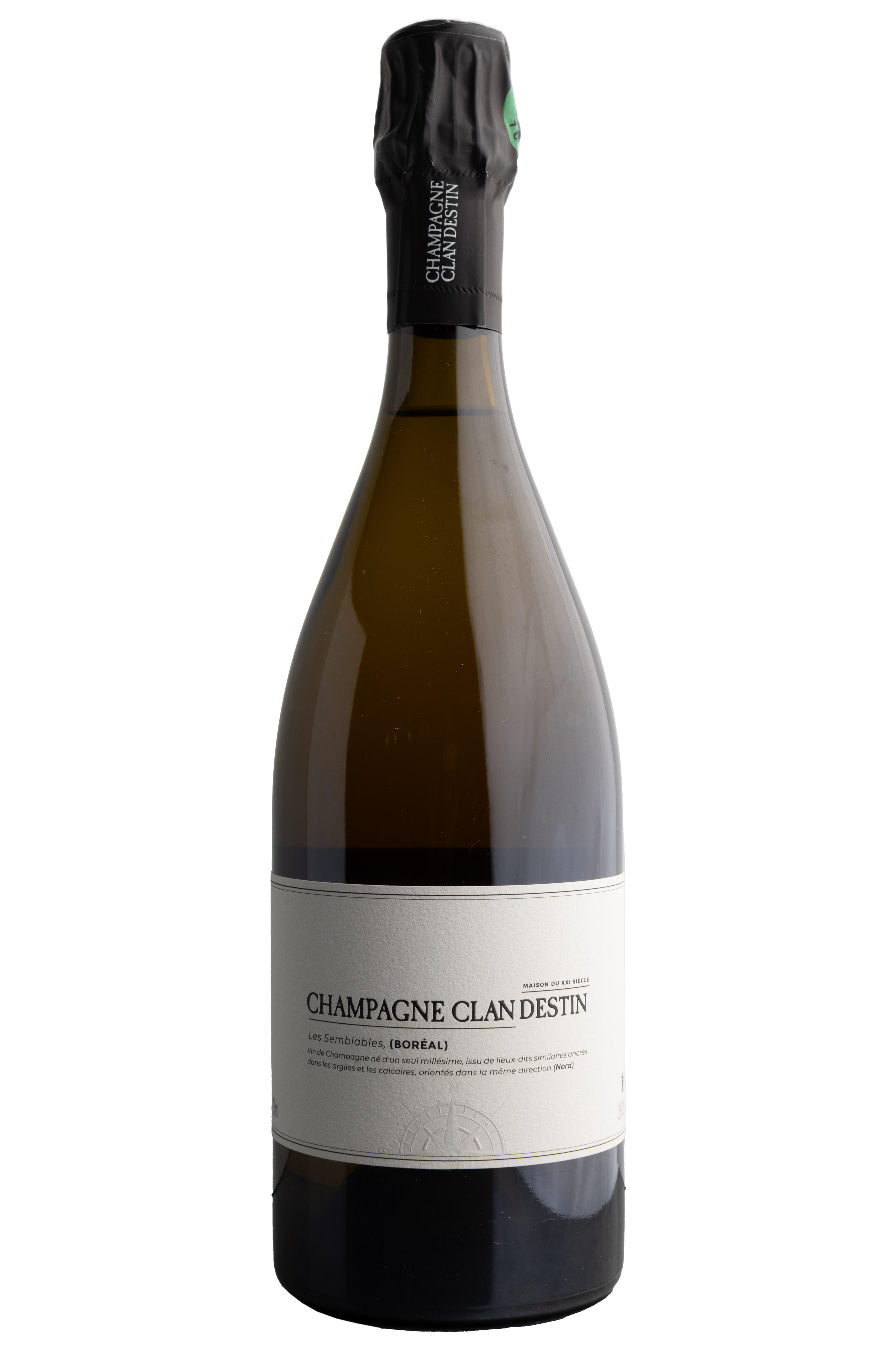 Buy 2019 Champagne Clandestin, Les Semblables Boreal, Brut Nature Wine ...