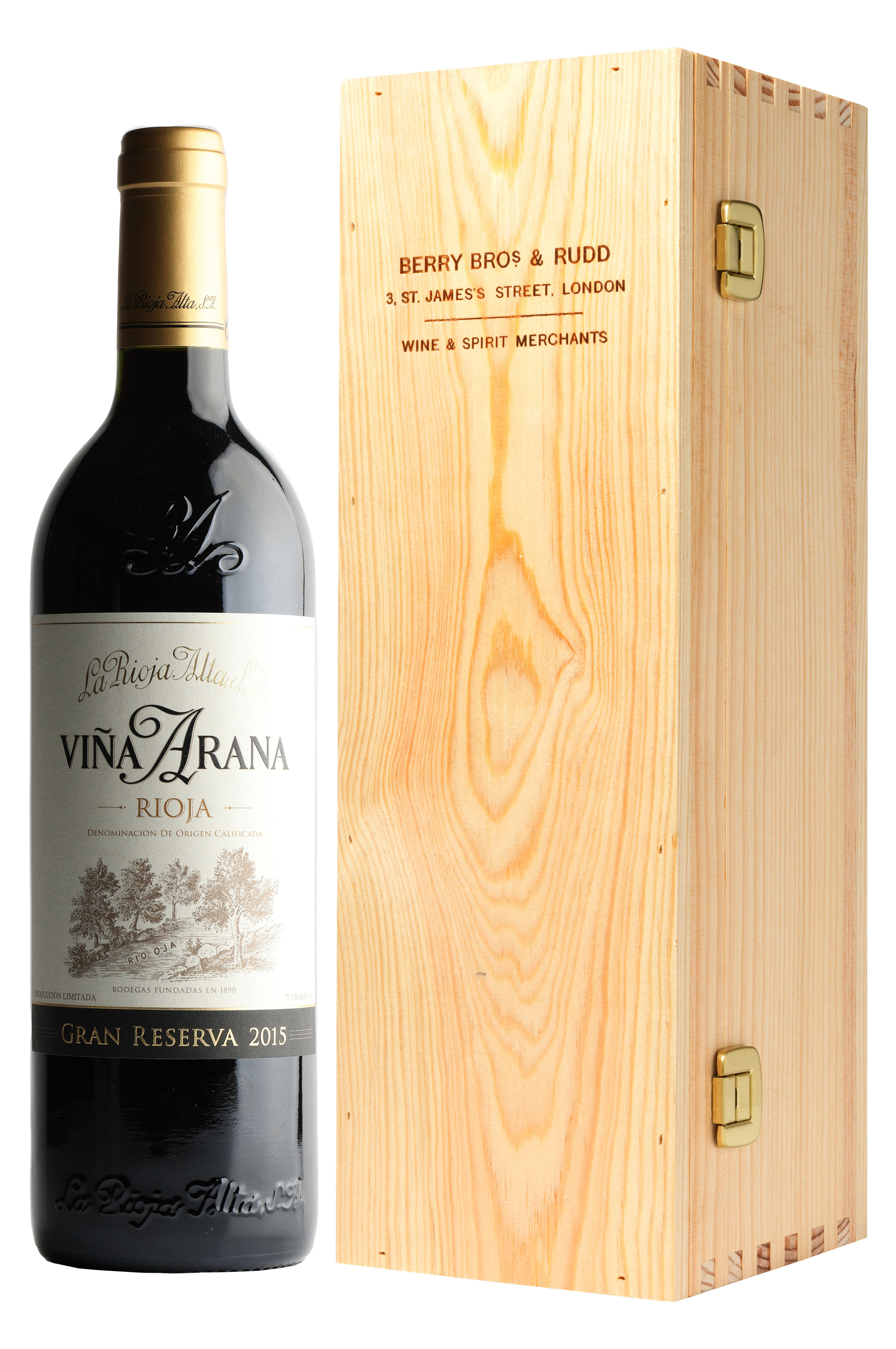 Buy 2015 Vina Arana, Gran Reserva, Rioja Magnum in gift box 90050000375 ...
