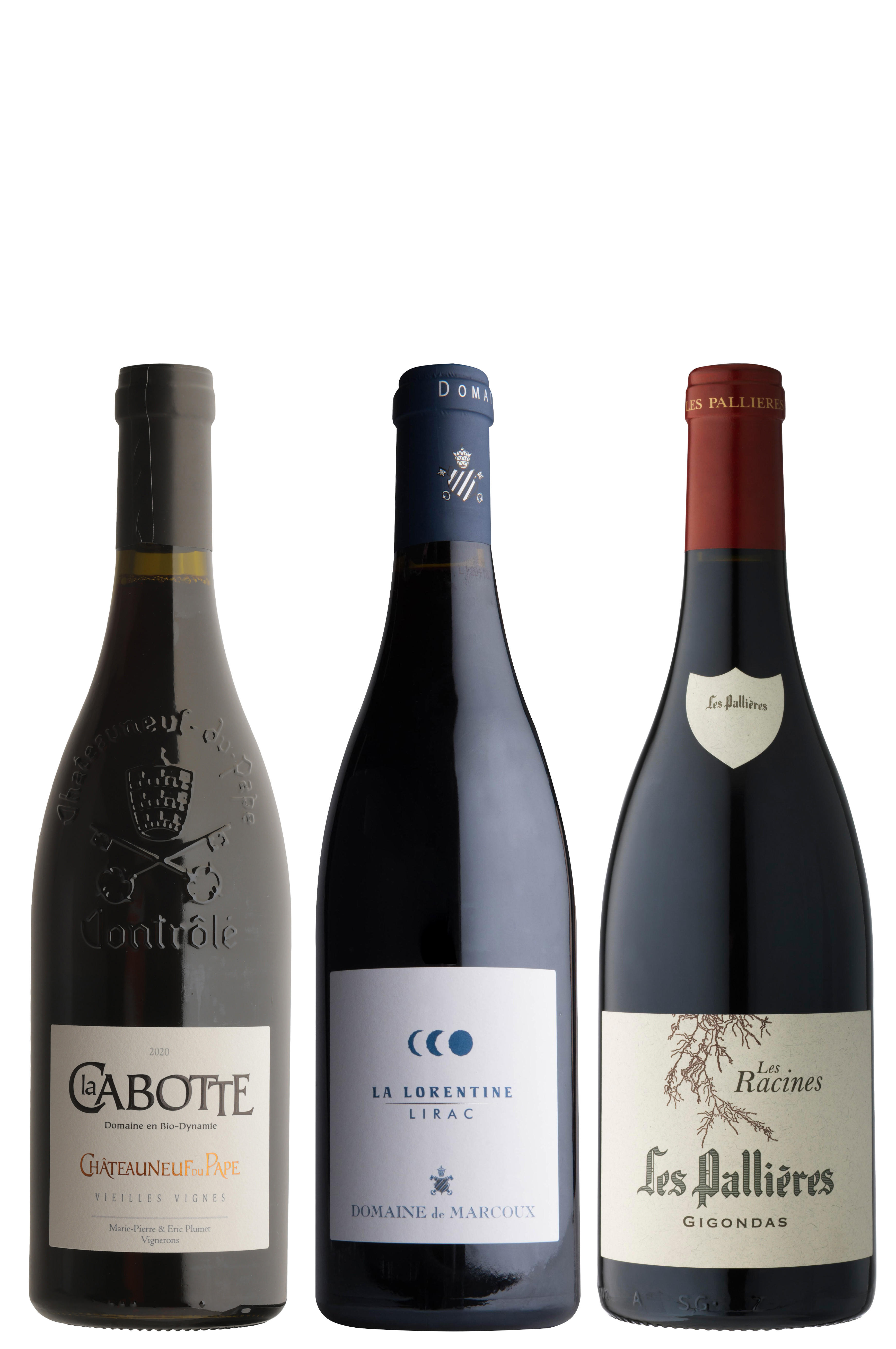 Buy Discover Rhône: Southern Rhône, Three-Bottle Mixed Case 90050000538 ...
